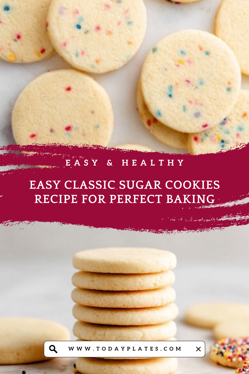 Easy Sugar Cookies - Soft & Buttery Cookie Recipe