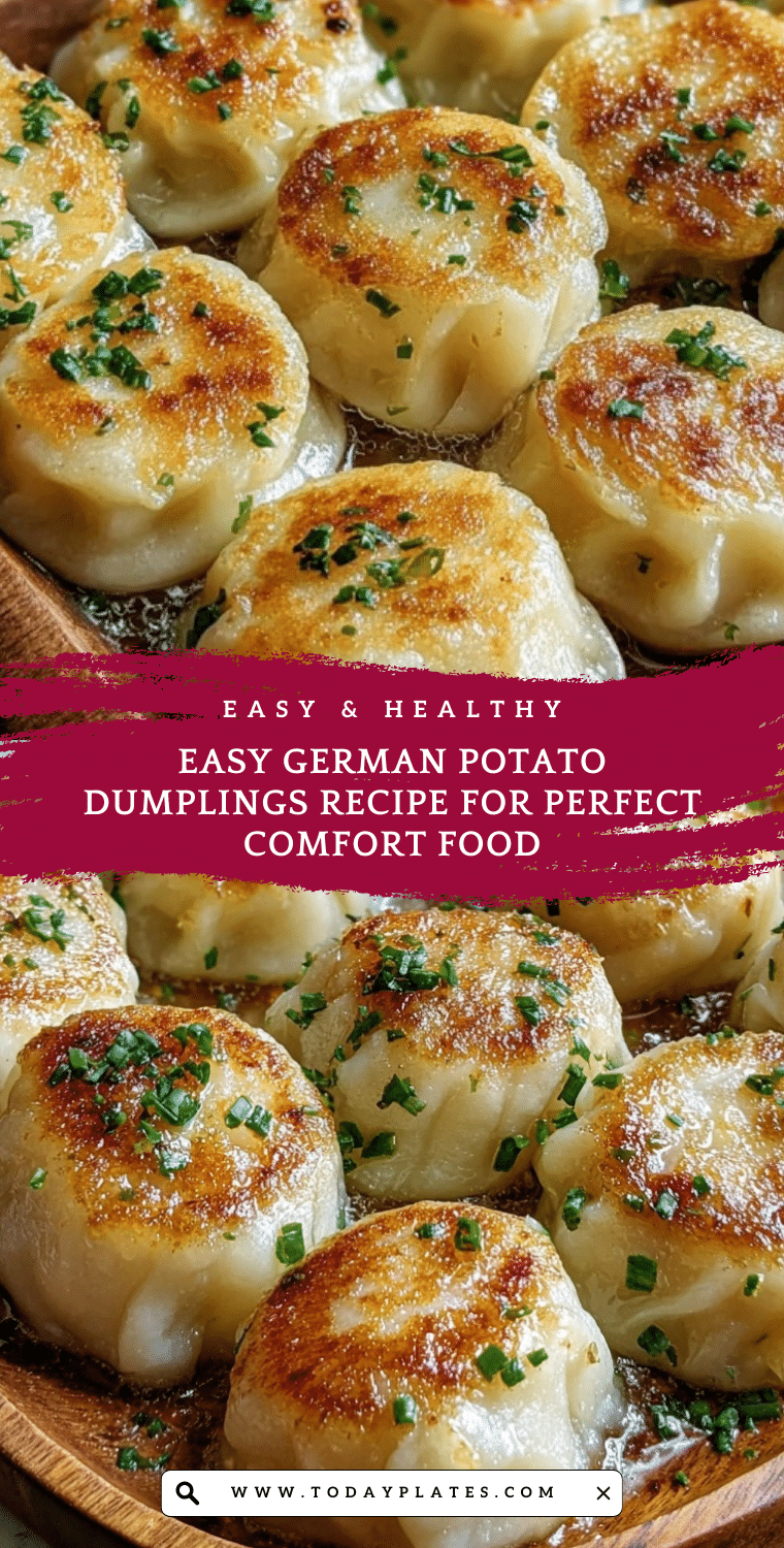 German Potato Dumplings Recipe: Easy & Flavorful Homemade Dumplings