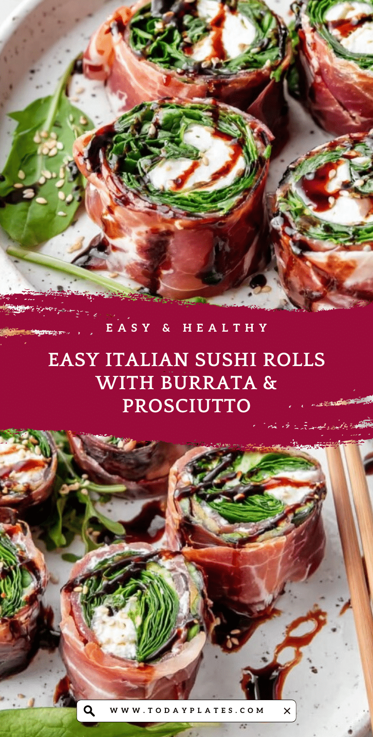 Italian Sushi: Irresistible No-Cook Italian Sushi Appetizer